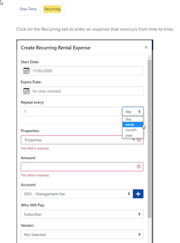 Support for Recurring Rental Expenses has Launched! – Vacation Rental ...